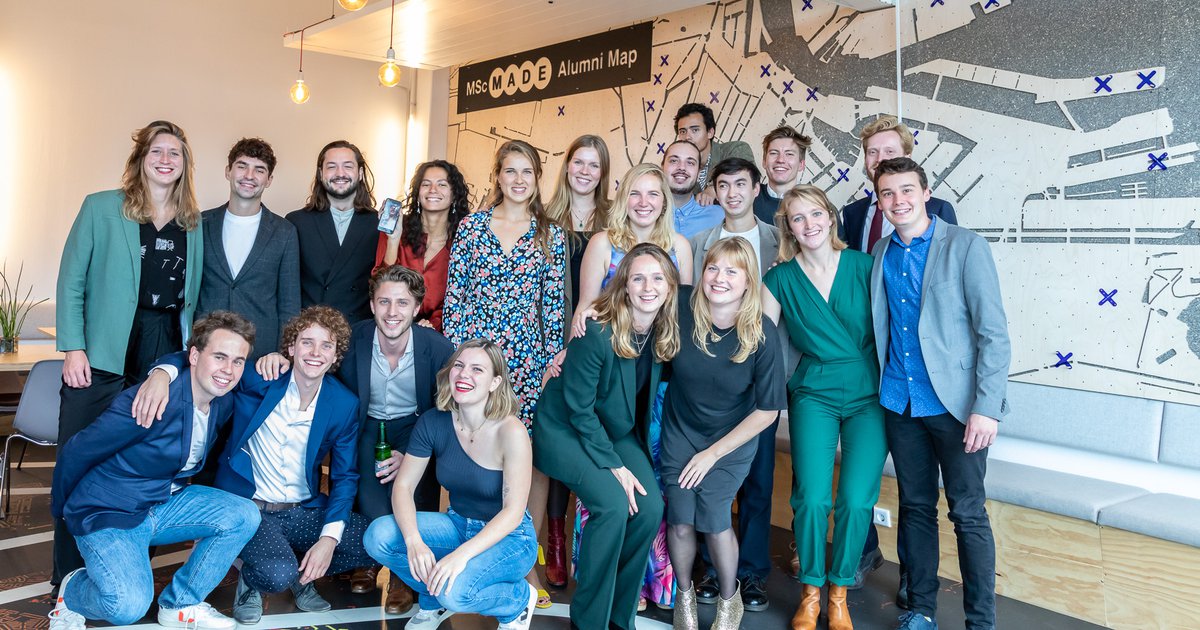 AMS Institute - Last week, 21 MSc MADE students celebrated their ...