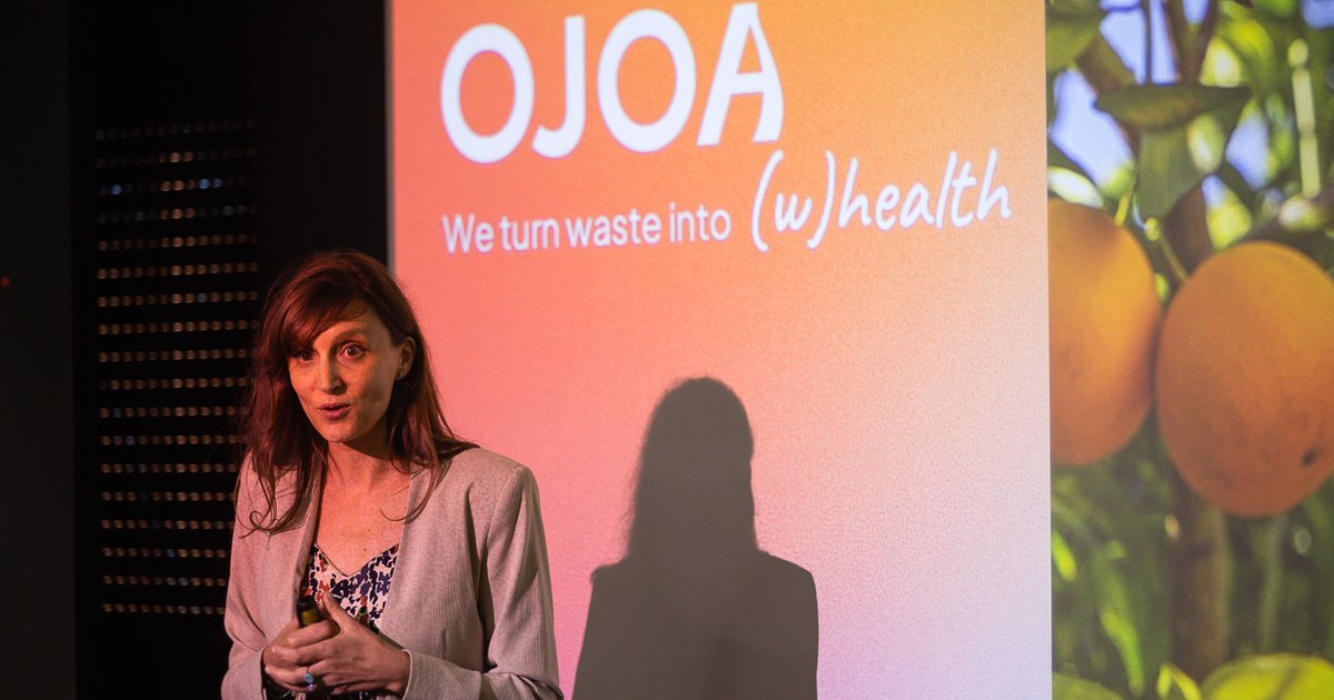 AMS Institute - AMS Startup Booster: OJOA turns waste into (w)health