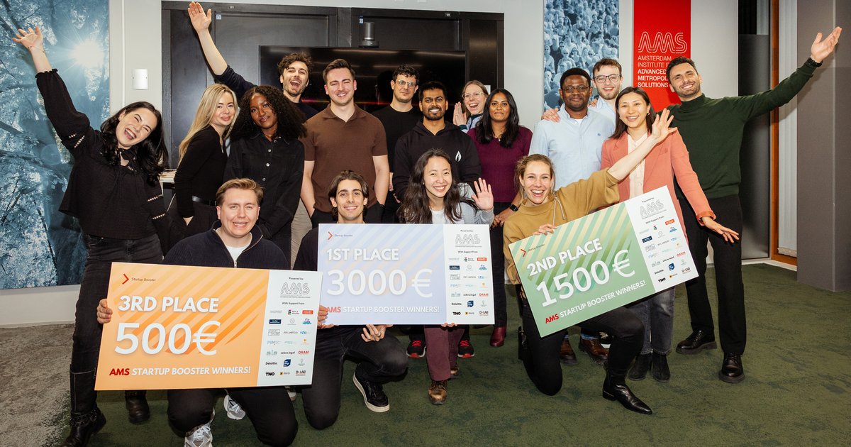 AMS Institute - Meet the winners: AMS Startup Booster #7