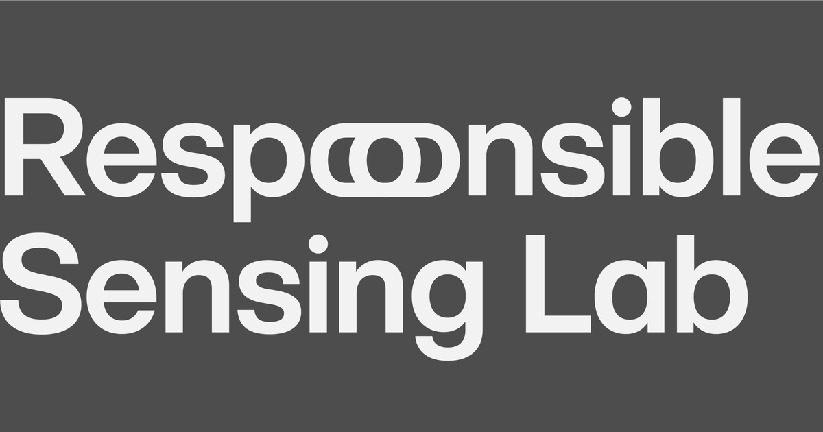 AMS Institute - Responsible Sensing Lab